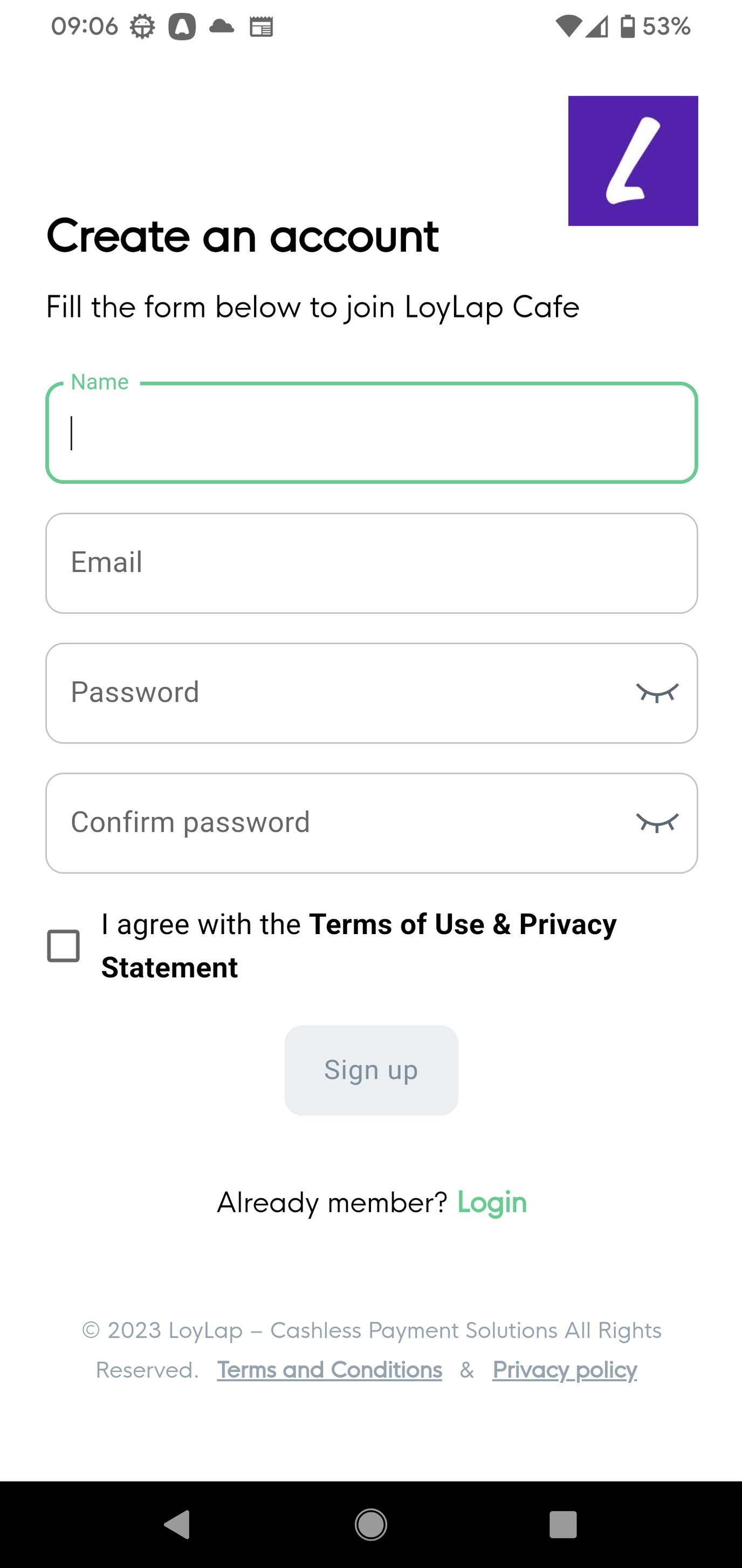 Getting Started on LoyLap