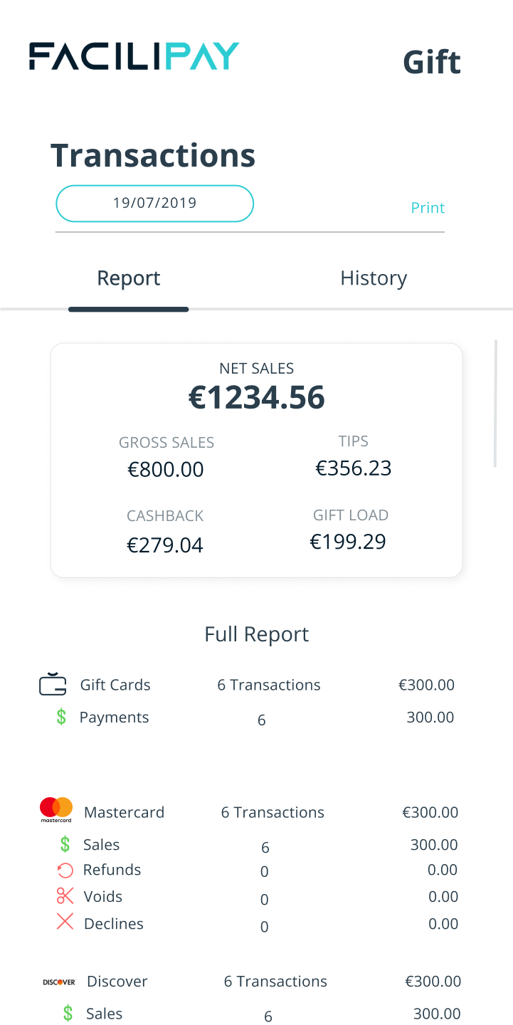Viewing Transaction Reports on Pax A920 Pro