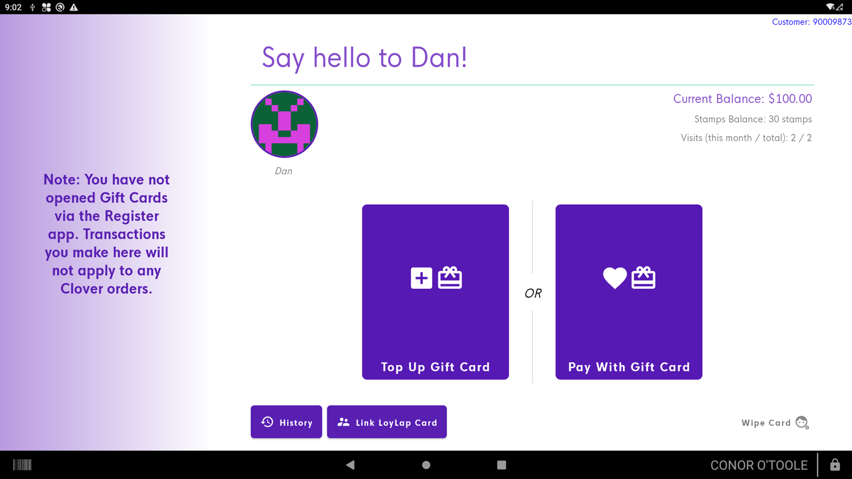 How to: Check a Gift Card Balance on a Clover POS