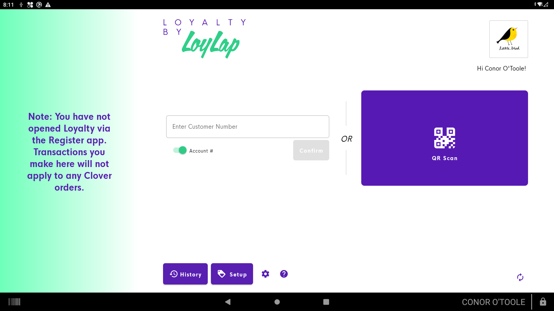 Update a Customers Role on your Clover POS
