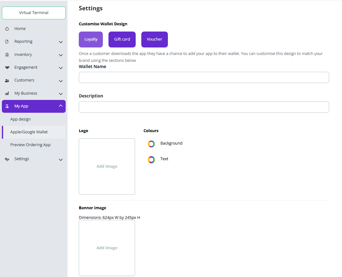 How to enable and Customise your Apple / Google Wallet Branding